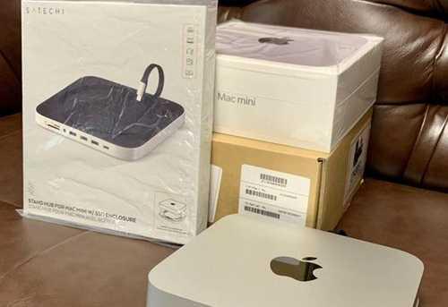 Apple Mac mini M1 16/256 + Satechi hub/ssd 1Tb
