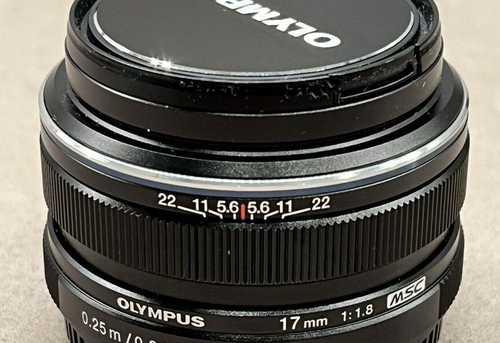 Olympus 17 1.8