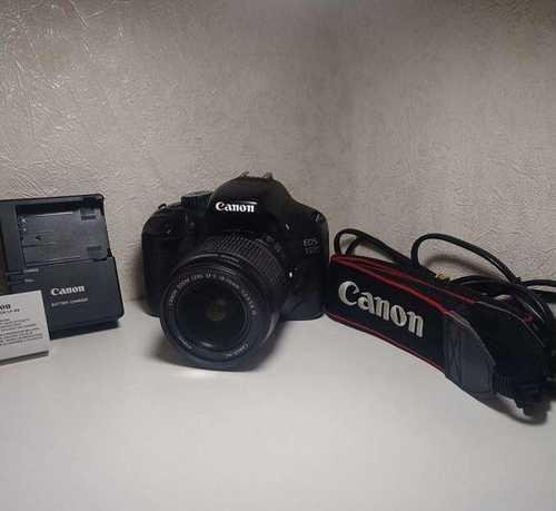 Canon eos 550d 18-55mm Kit (пробег 35тыс)
