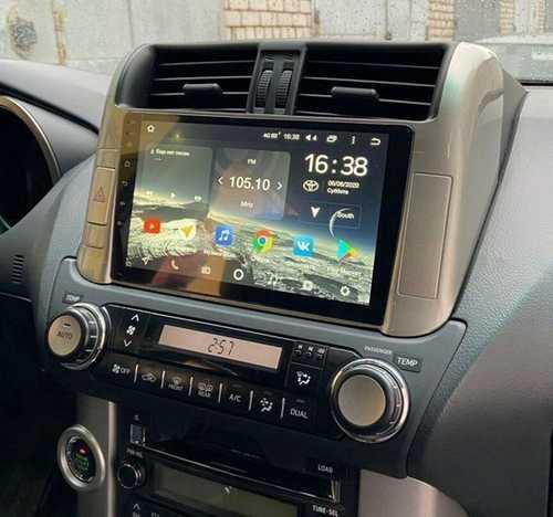 Штатная android магнитола Teyes CC3L 4/32Toyota Prado 150