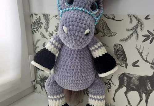 Лошадка, лошадь, мягкая игрушка, ручная работа