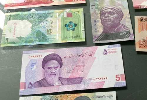 Банкноты Египет, Узбекистан и др