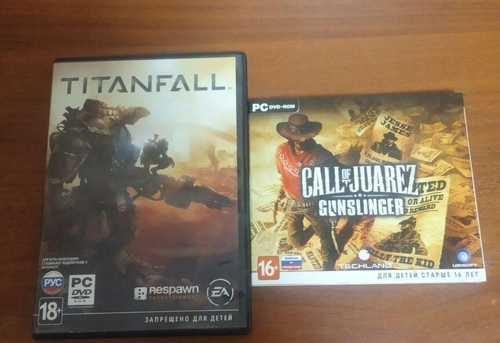 Диск Call of Juarez gunslinger и Titanfall Pc