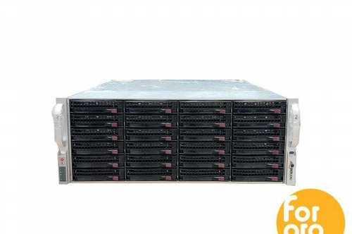 Сервер Supermicro 846 24LFF 2xE5-2643 256GB