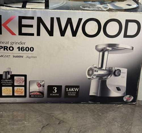 Мясорубка kenwood pro 1600 новая в коробке