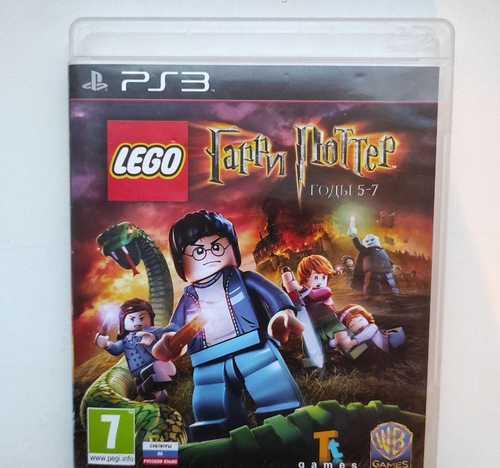 Lego Гарри Поттер ps3 диск