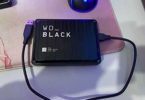 Внешний HDD 4 Тб WD Black P10 game drive