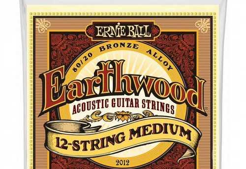 Струны для 12 струнной гитары Ernie Ball 2012