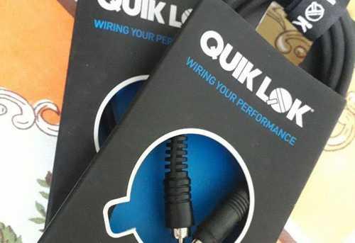 Компонентный аудио кабель QuikLok Jack-RCA 3 метра