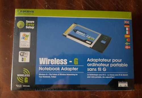 Wifi адаптер Linksys wpc54g