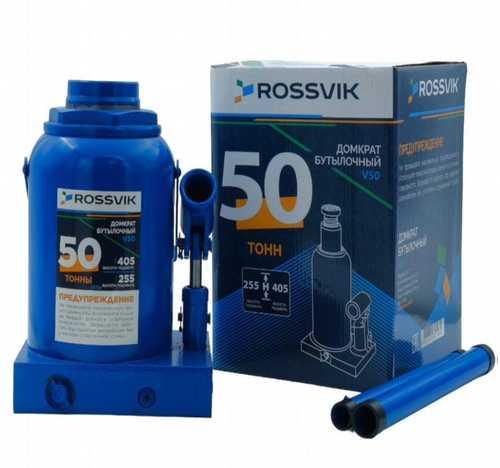 Домкрат бутылочный rossvik V50, г/п 50,0т