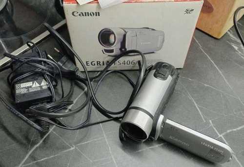 Камера Canon legria fs406