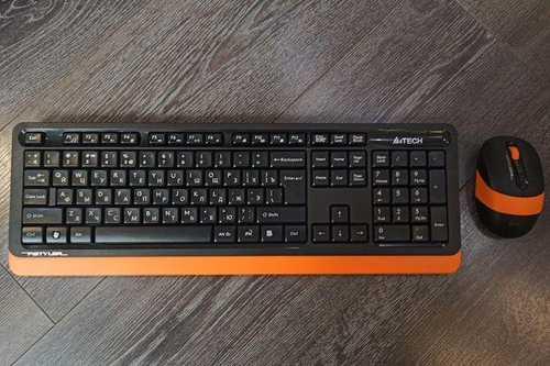 Клавиатура и мышь A4tech Fstyler FG1010