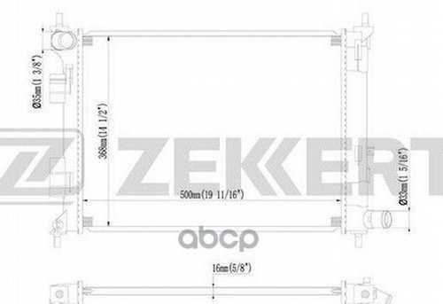Радиатор охл. дв. Hyundai Solaris IV 10- Velos