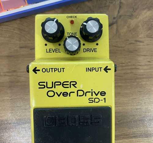 Гитарная педаль Boss SuperOverdrive SD-1