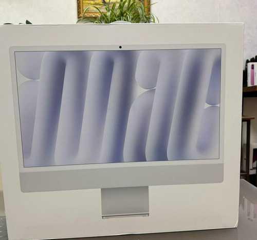 iMac 24 M4 10/10 16/256 Nano-texture glass Silver