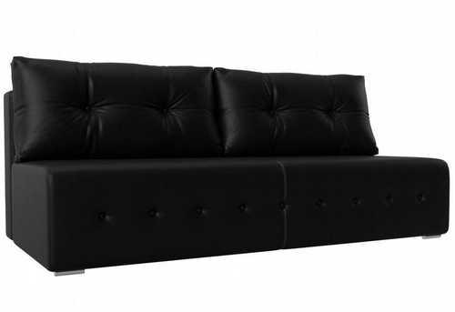 Прямой диван Лондон, Экокожа, Модель 100651
