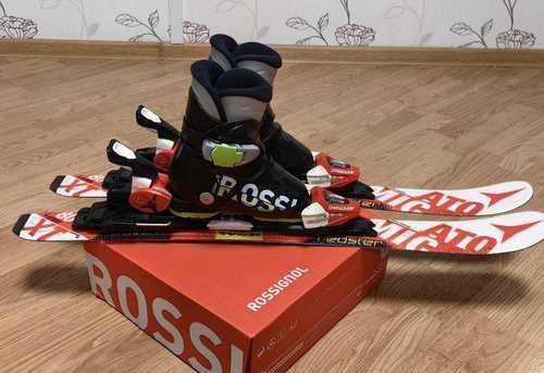 Горные лыжи детские 80