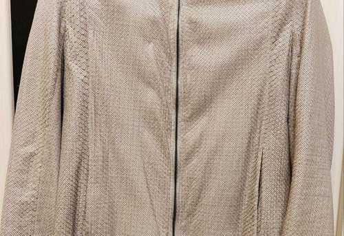 Кожаная куртка(питон) мужская Giorgio Armani