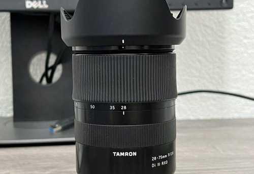 Объектив Tamron 28-75 mm f 2.8 Sony E
