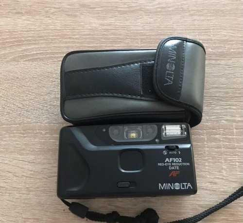 Пленочный фотоаппарат minolta AF102