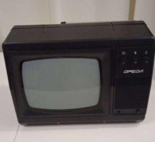 Чёрно- белый телевизор Ореол тб-307
