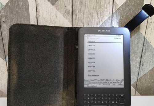 Электронная книга Kindle Keyboard 3G + Wi-Fi