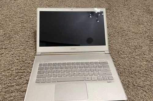 Сенсорный ноутбук Acer Aspire S7 391