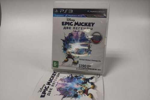 PS3 Epic Mickey Две Легенды бу