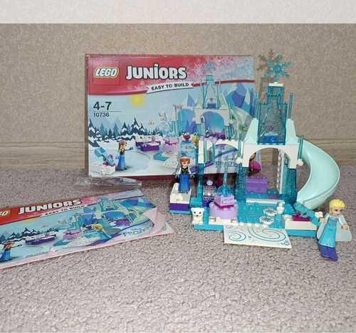 Lego juniors холодное сердце