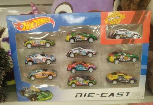 HotWHeels Die-cast машинки 10шт