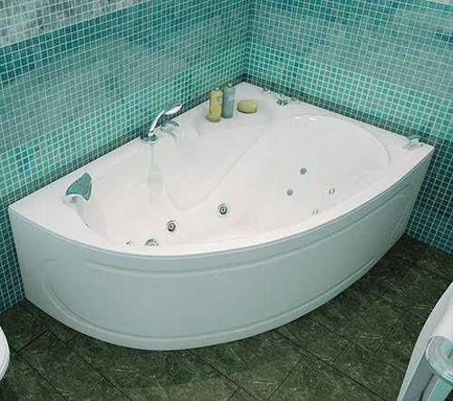 Акриловая ванна Тритон 170*100 Ассиметричная