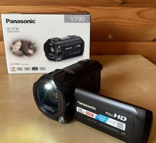 Видеокамера panasonic HC-V730 + сумка + флэшка
