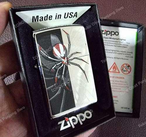 Zippo. Spider/ Паук. Редкая. Новая