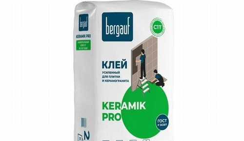 Клей для плитки Bergauf Pro Keramik (С1Т), 20 кг 6