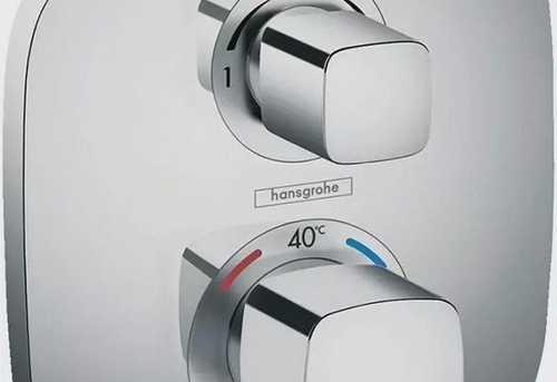 Термостат с запорным/переключающим вентилем Hansgr