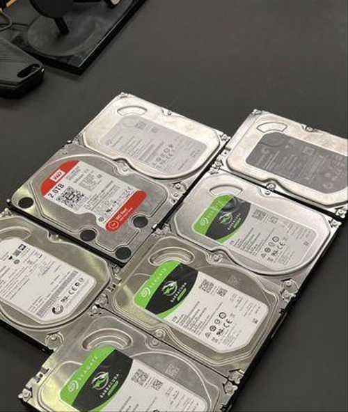 Жесткие диски WD RED 1TB, 2TB, seagate barracuda