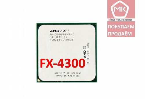 AM3+ AMD FX-4300 (4 ядра, до 4000 MHz, TDP 95W)