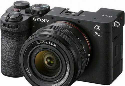 Фотоаппарат Sony A7C II kit 28-60mm, черный