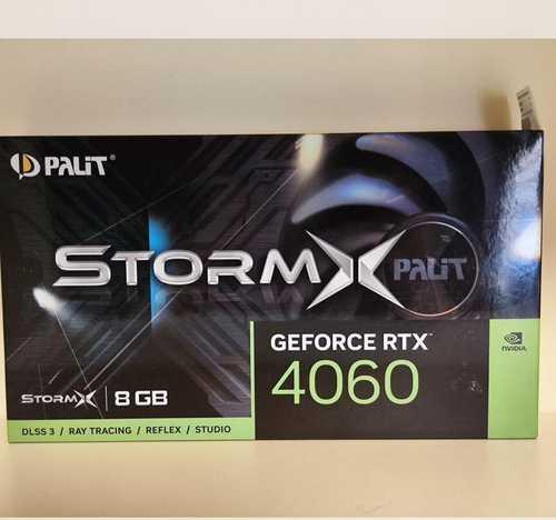 Новая Видеокарта Palit RTX 4060 StormX