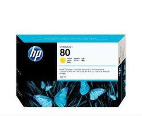 Печатающая головка HP 80 Yellow C4823A