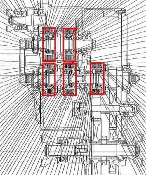 Фрикционные диски kato KR20H KR-20H 303-21030000
