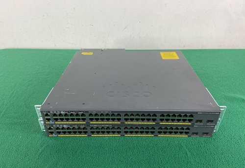 Коммутатор L3 Cisco WS-C2960XR-48FPD-I 2x10 Гбит/с