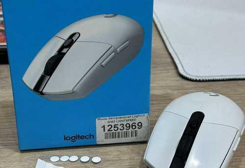 Беспроводная игровая мышь logitech g305 белая