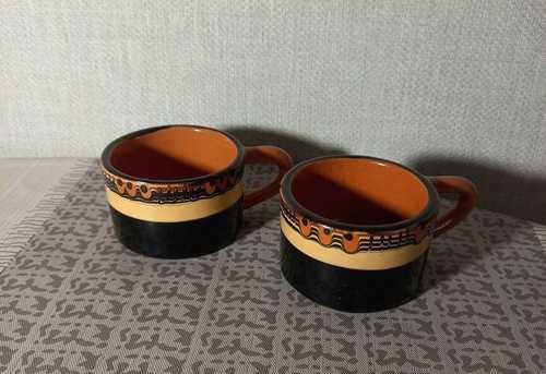 Чашки керамические кофейные / набор из 2-х чашек