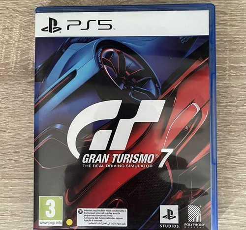 Grand turismo 7 PS5 диск