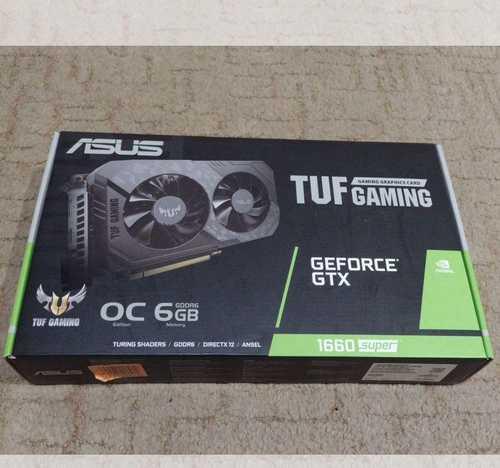 Коробка от видеокарты tuf gaming gtx 1660 super