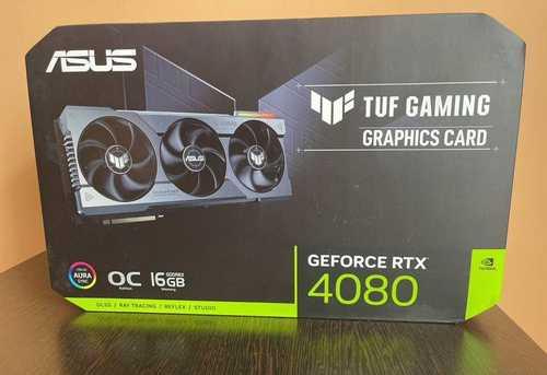 Видеоката RTX 4080 16Gb asus TUF gaming OC гаранти