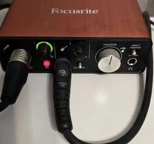 Звуковая карта focusrite scarlett solo 2 gen