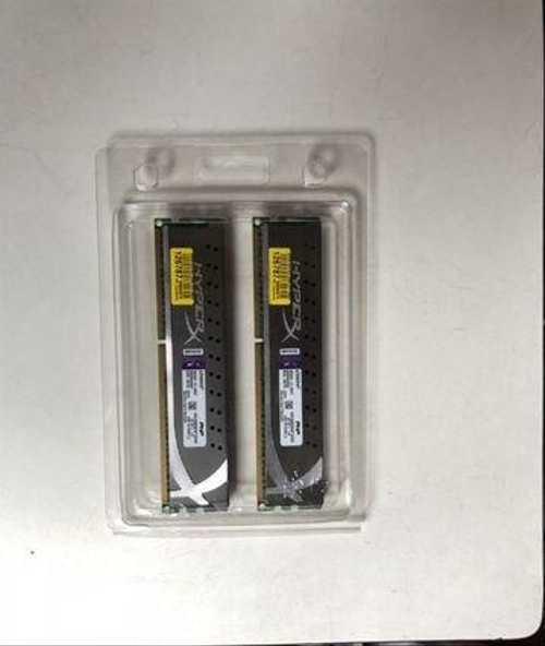 Оперативная память Kingston HyperX ddr3 8gb(2x4)